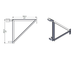 23” SIDE BRACKET
