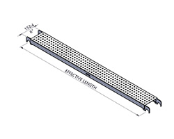 6” WIDE STEEL FILLER PLANK